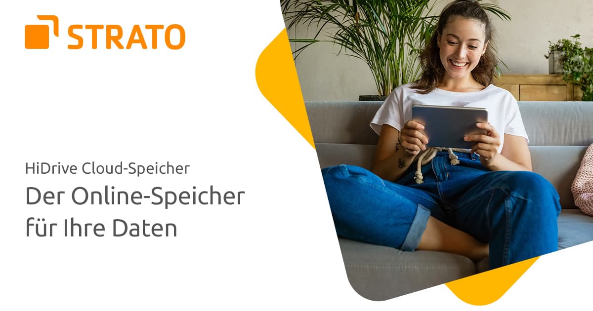 HiDrive Cloud-Speicher: Hosted in Germany | STRATO