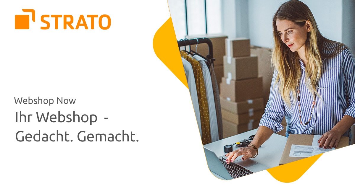 Webshop – Erfolgreich online verkaufen | STRATO