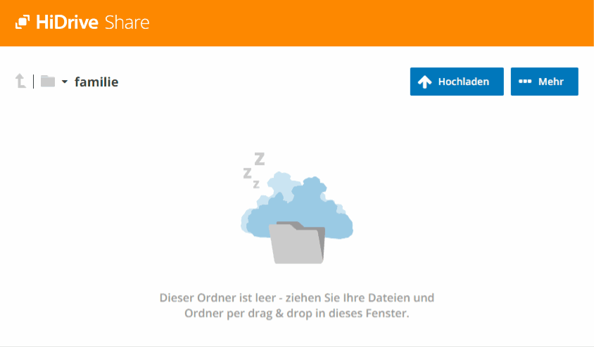HiDrive Cloud-Speicher mit viel Platz für Ihre Daten | STRATO