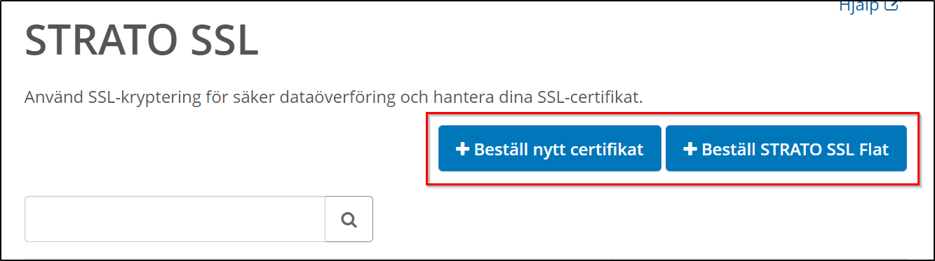 Hur du använder STRATO SSL-certifikat | STRATO