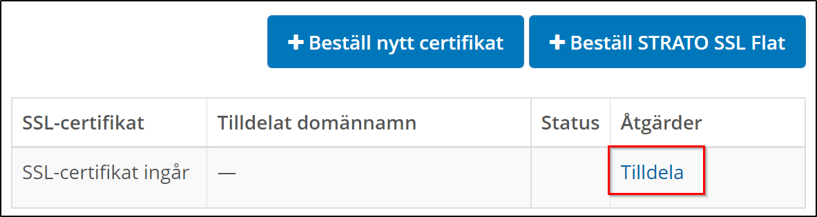 Hur du använder STRATO SSL-certifikat | STRATO