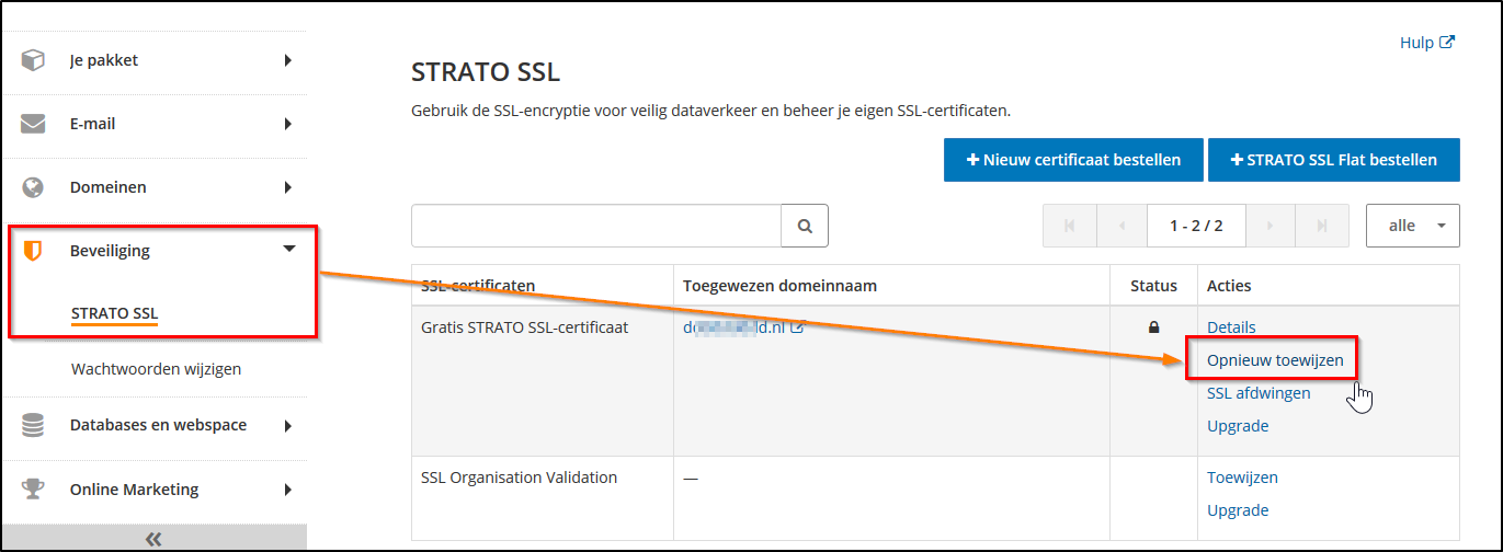 Hoe gebruik je STRATO SSL-certificaten? | STRATO