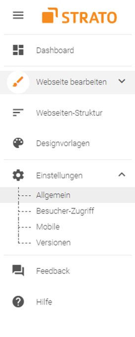 STRATO Design-Service: Tracking-Code / Facebook Pixel
