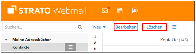 Das Adressbuch in STRATO Webmail effektiv nutzen | STRATO