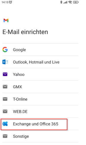 STRATO Webmail Premium: Exchange Konto auf einem Smartphone/Tablet ...