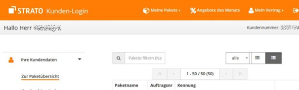 Ihr persönlicher Kunden-Login: Das bietet er Ihnen | STRATO