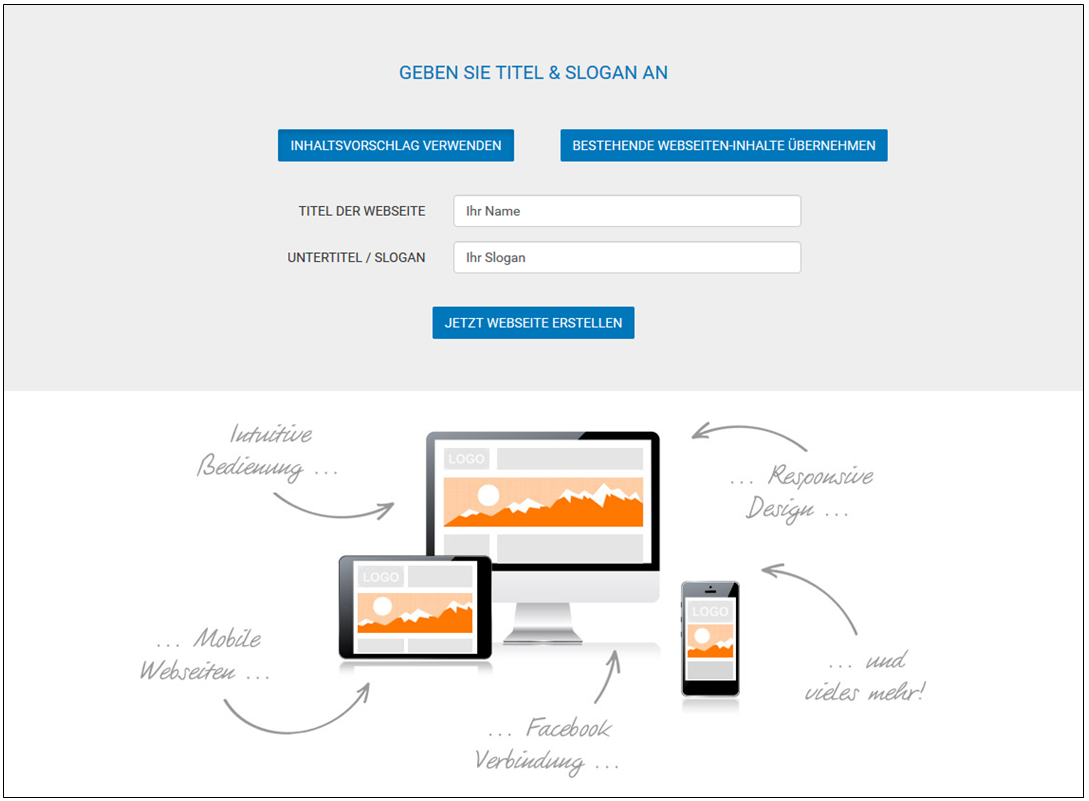 Einloggen in Ihren STRATO Homepage-Baukasten | STRATO