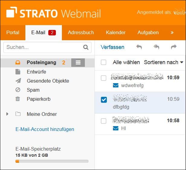 Postfach von einem externen Anbieter umziehen | STRATO