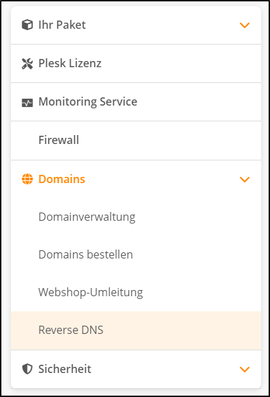 VPS/VDS Server: Reverse DNS einrichten | STRATO