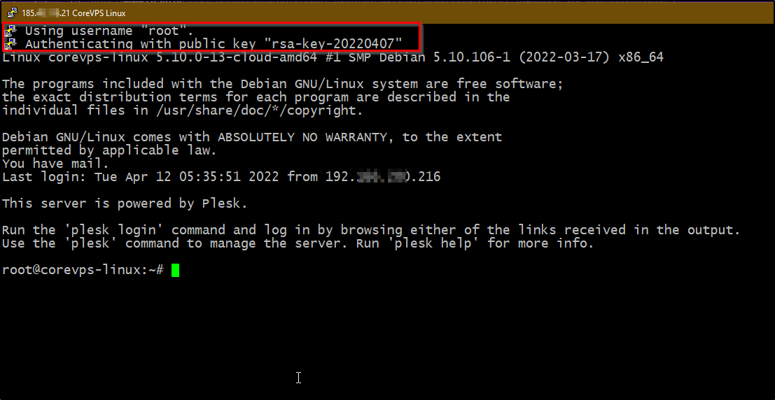 VPS Linux: Generar claves SSH | STRATO