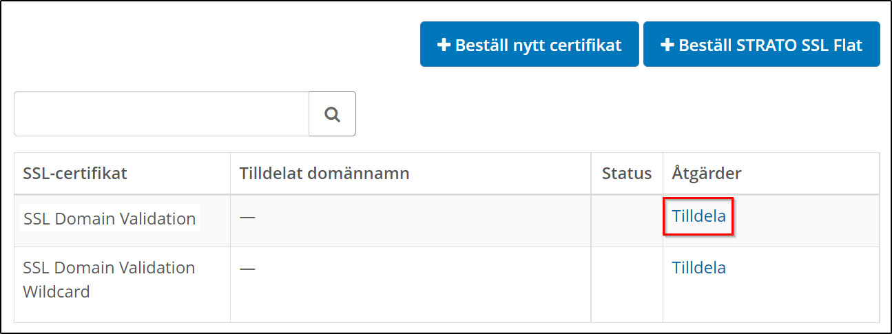 SSL: Certifiering av OV- och EV-certifikat | STRATO
